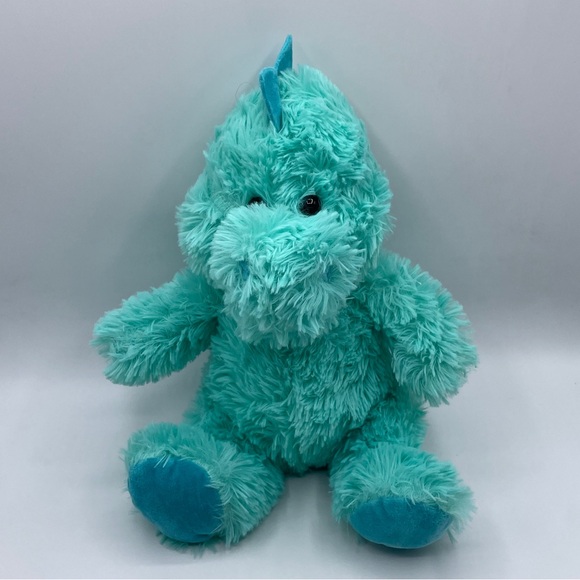 Kellytoy | Toys | Kellytoy Blue Dinosaur Plush Fuzzy Teal Stuffed ...